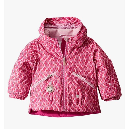 Obermeyer Kids Girls Glam pink snow jacket toddler girl size 1 winter ...