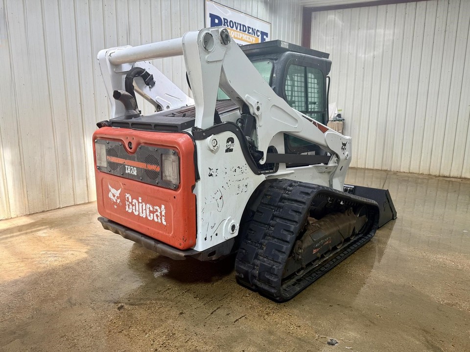 2018 BOBCAT T870 HIGH FLOW CAB TRACK SKID STEER LOADER | eBay