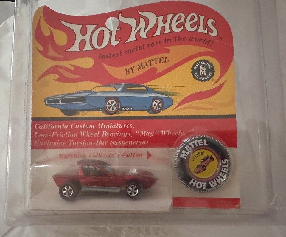 1967 Mattel Hot Wheels Python (Seald Blister Pack) | eBay