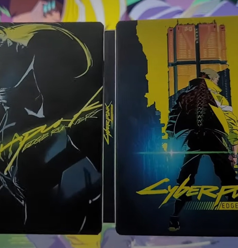 New Limited Edition Cyberpunk Edgerunner Danny G2 Steelbook Case Custom ...