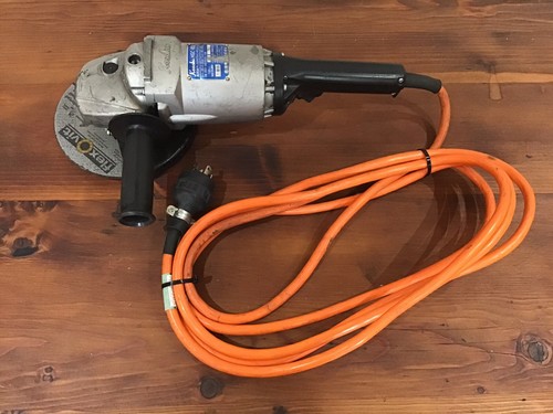 Kosoku High Frequency Angle Grinder HGC-802, 180mm / 7”, 200v. Made in ...