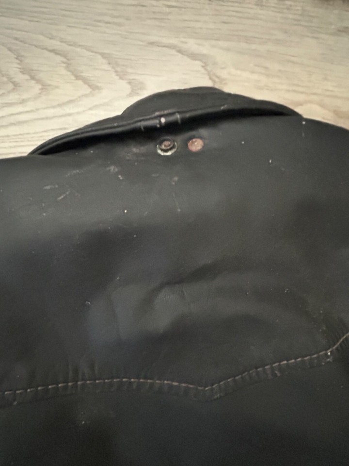 Vintage Langlitz Leathers Portland Motorcycle leather Jacket 42 | eBay