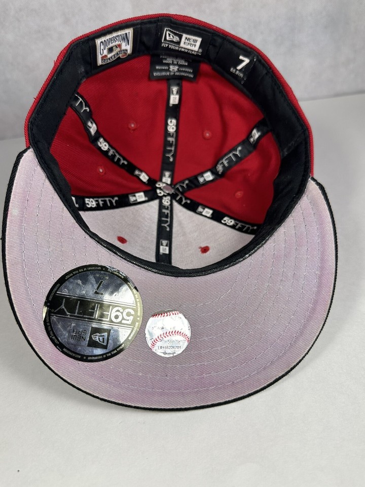 Atlanta Braves MLB Screaming Chief Noc-A-Homa Cooperstown Fitted Hat ...