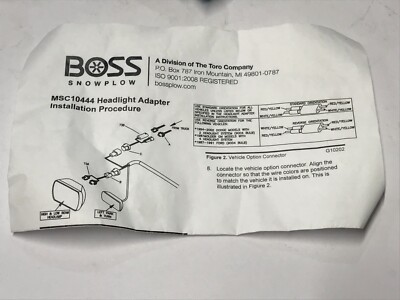 BOSS Headlight Adapter kit Nissan Titan- MSC10444 | eBay