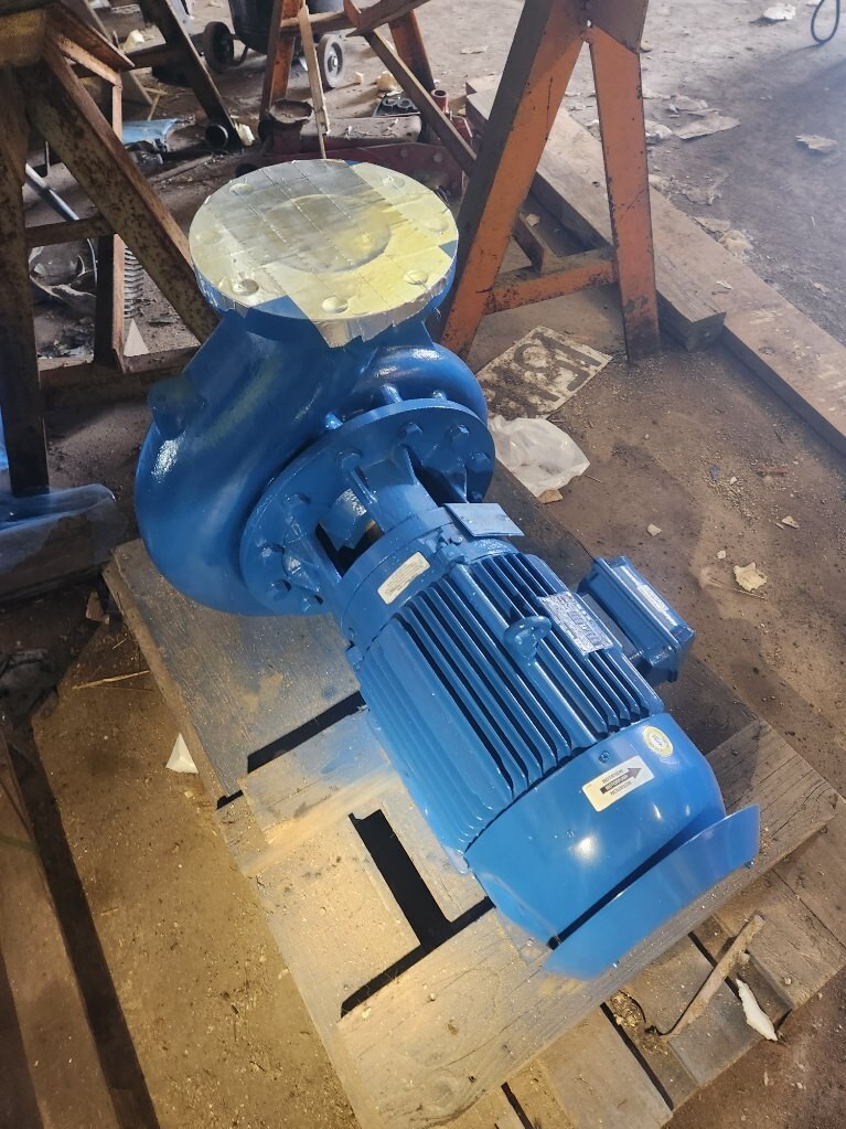10 HP EVAPCO 10-1535P 6 X 5 X 6.75 IMP DIA CENTRIFUGAL PUMP Weg motor ...