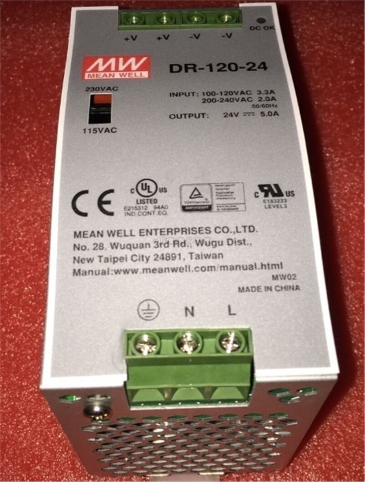 Power Supply 1Pcs Meanwell DR-120-24 DR-120-24 wz | eBay