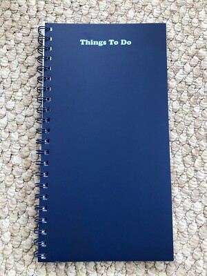 Things To Do Today Pad Note Book Notepad List Like (Mrs Hinch) (Blue ...