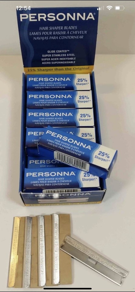 (30BLADES)Personna Stainless Disposable Single Edge Shaving Razor ...