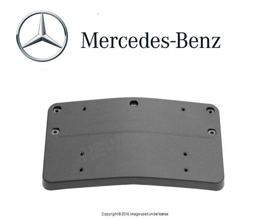 For Mercedes W204 C250 C300 C350 Front License Plate Base Genuine 204 ...