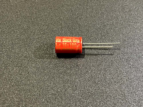Black Gate Capacitor N 100uF 16v (NOS) | eBay