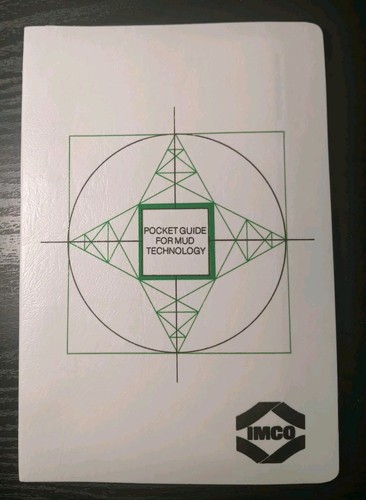 Vintage POCKET GUIDE FOR MUD TECHNOLOGY (Halliburton, 1975) IMCO Services ~ Used | eBay
