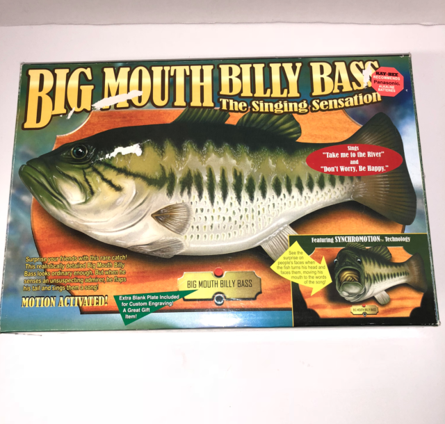 Toys Plastic Simulation Fish with singing and beating strange spoof ...