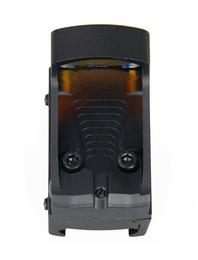 DLP Tactical Shield Miniature RMS Reflex Red Dot Sight w/ Riser Mount ...