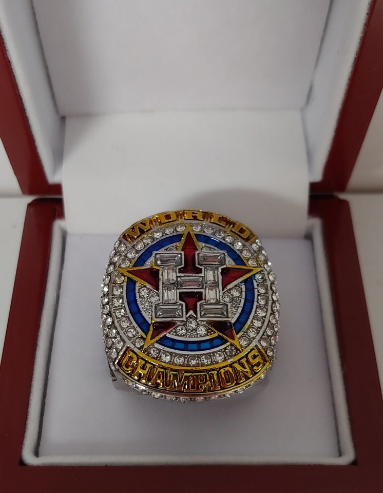 Jose Altuve - 2022 Houston Astros World Series Ring With Wooden Display ...