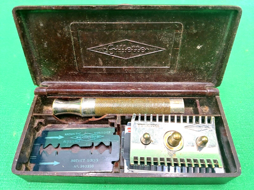 RASOIR ART DECO GILLETTE BOITE EN BAKELITE MADE IN USA | eBay