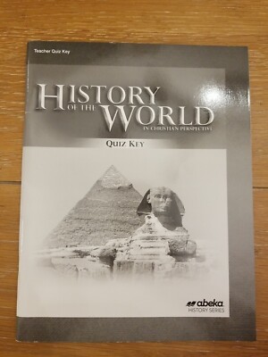 Abeka History of the World Teacher Quiz Key 7th Grade | eBay