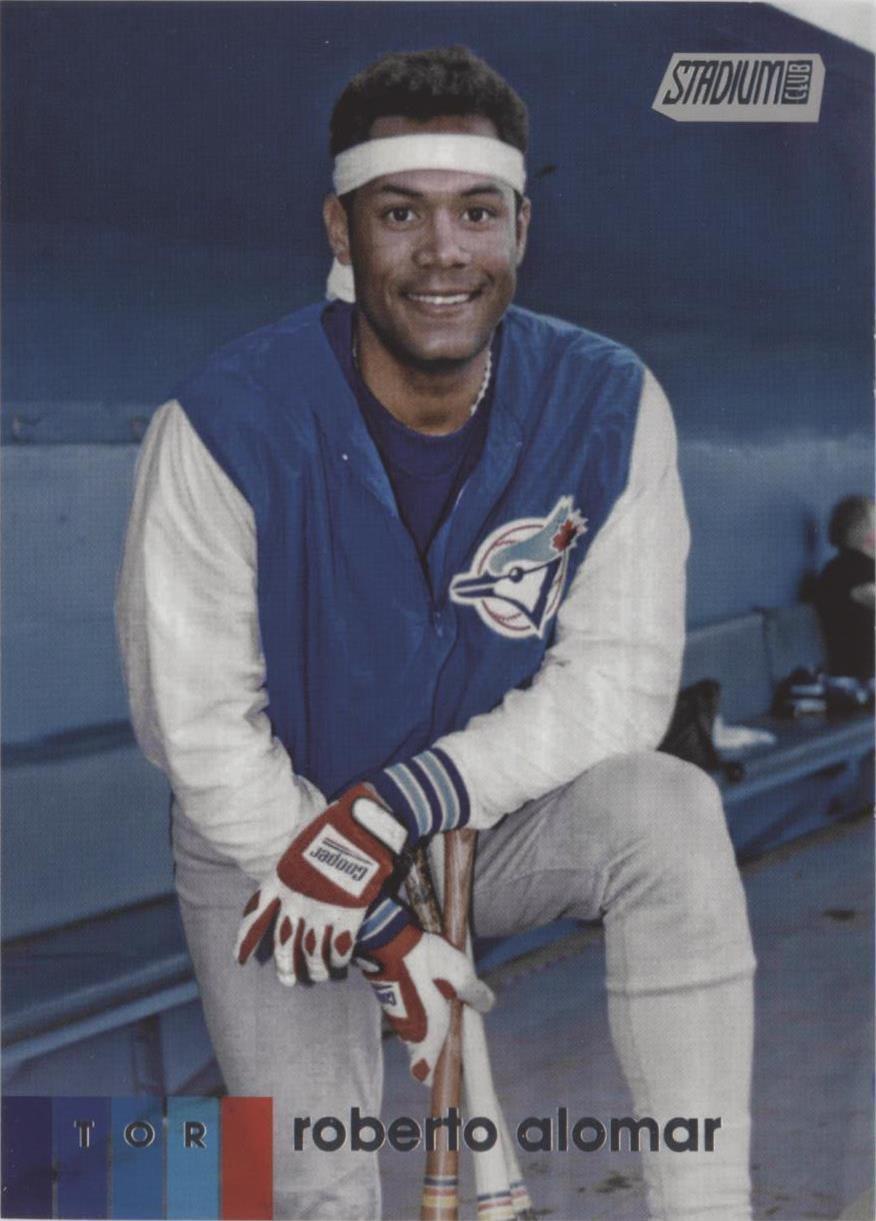 2020 Topps Stadium Club - Oversized Base Topper Roberto Alomar #OBRA ...