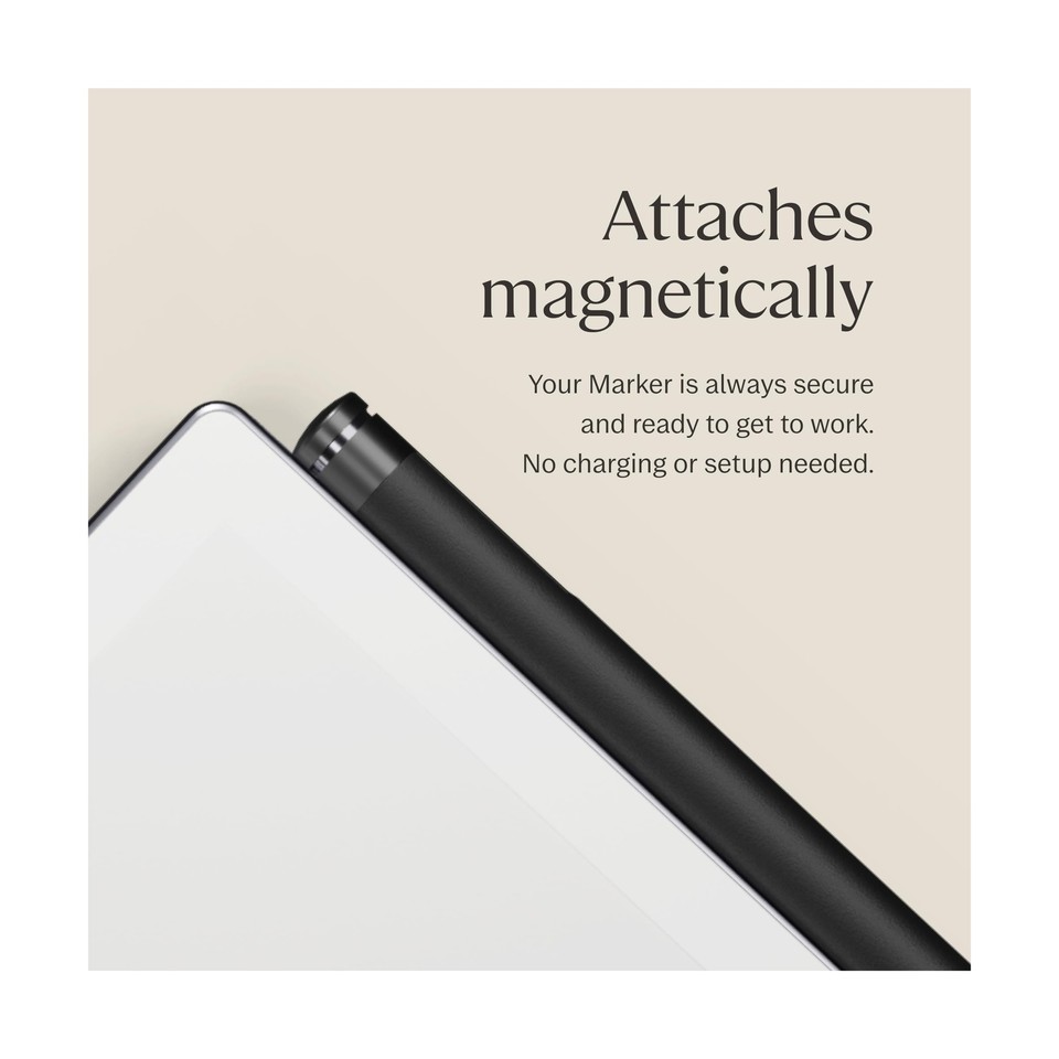 reMarkable Marker Plus The Official reMarkable 2 Pen with Eraser | 9 ...