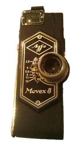 Vintage Spanish Labeled Agfa Movex 8, 1 st 8mm Cartridge Movie Camera ...