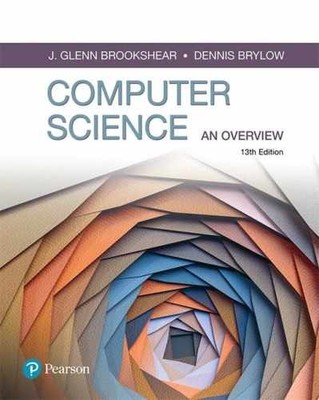 Computer Science: An Overview - Paperback, by Brookshear Glenn; Brylow ...