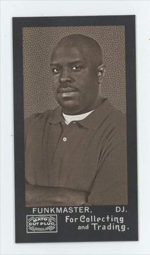 Funkmaster Flex 2008 Topps Mayo Mini Yale Blue Back #212 | eBay