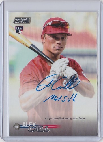 2023 Topps Stadium Club ALEX CALL Washington Nationals Rookie AUTO # ...