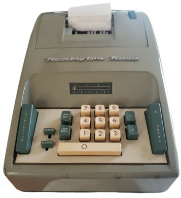 Cash Register, Adding Machines - Vintage Remington Rand Adding