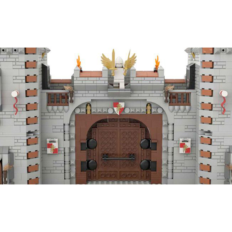 Medieval Castle Tower-Gate, Castle Tower and Castle Wall Fortress New ...