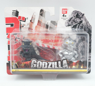 Godzilla Chibi Godzilla & Mechagodzilla Mini Figure 2-Pack Bandai NEW ...