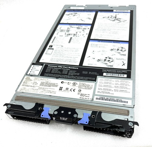 7875-AC1IBM HS23 V1 BLADE SERVER No Memory | eBay