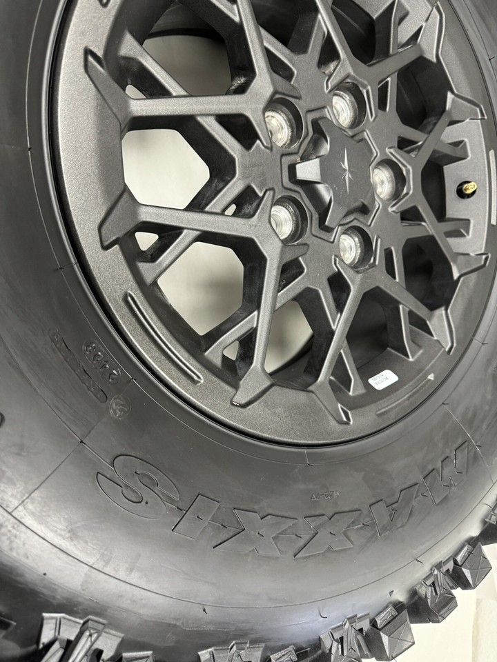 1-2022-24 POLARIS RZR PRO R WHEEL TIRE 32x10x15 RAMPAGE FURY 5 MILES ...