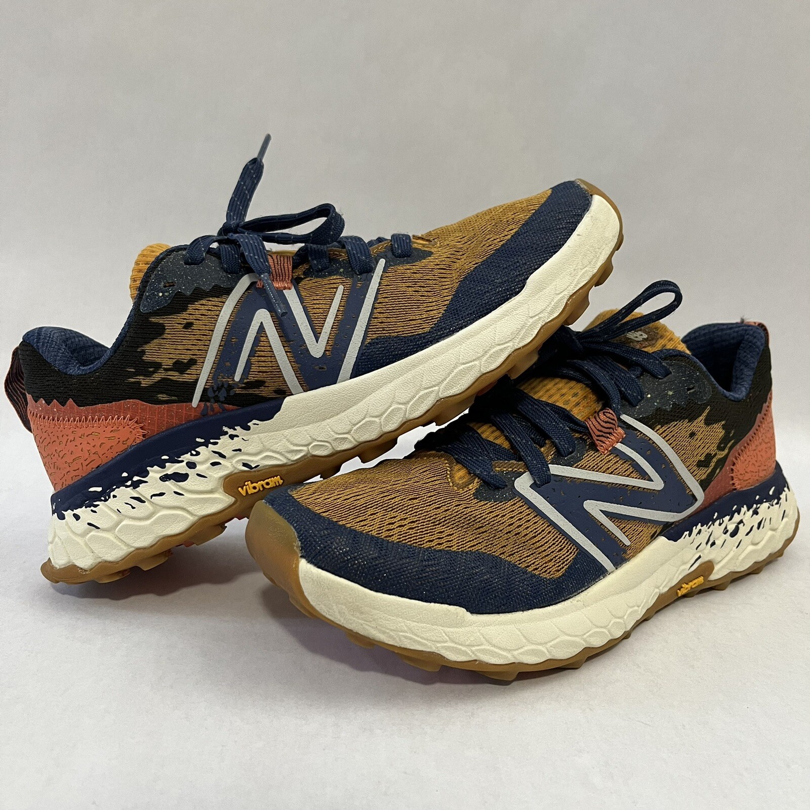 RARE NEW BALANCE FRESH FOAM X HIERRO V7 ORANGE SNEAKERS SHOES WOMENS SZ ...