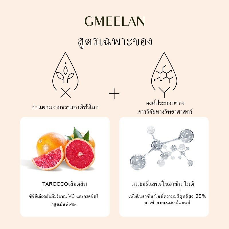 6x GMEELAN Orange Exfoliating Gel Scrub Skin Face Body 50g | eBay