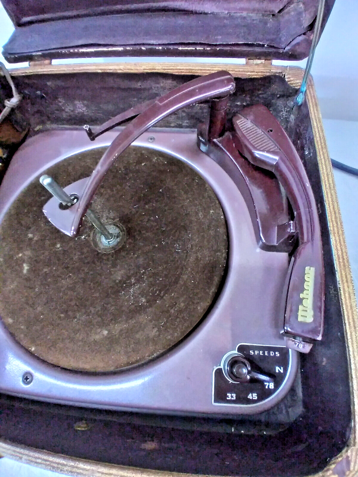 Webcor B-1024-1, Webcor Holiday ~ Portable Phonograph, Turntable ...