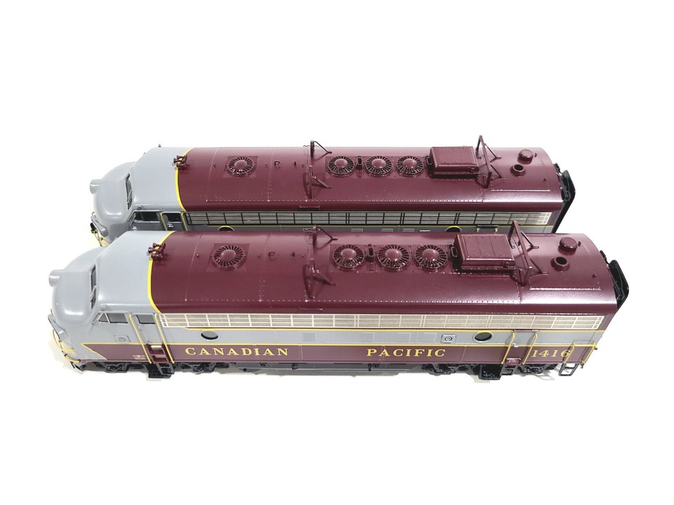 Division Point CP FP-7 A-A Set Canadian Pacific HO Brass Model #DP-2091 ...