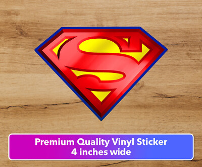 Superman Vinyl Sticker Decal Car Window Laptop Truck Bumper FREE ...