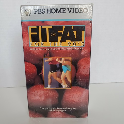 Fit or Fat For The 90s VHS PBS Home Video FITNESS EXPERT Covert Bailey ...