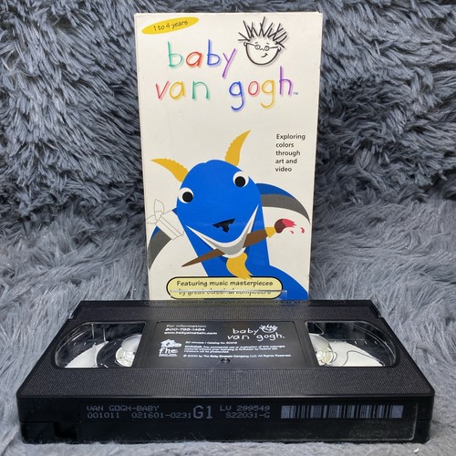 Baby Einstein Baby Van Gogh VHS Tape 2000 Educational Colors Art Kids ...