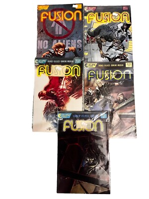 Fusion Eclipse Comics No 3, No 4, No 5, No 7, No 8 1989 Made in California, EUA | eBay