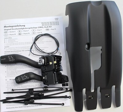 Original Audi A3 8P (03-09) Cruise Control Retrofit kit S3 GRA Speed ...