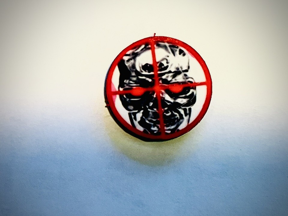 TERMINATOR 2 Pinball CUSHIONED TARGET SHIELDS | eBay