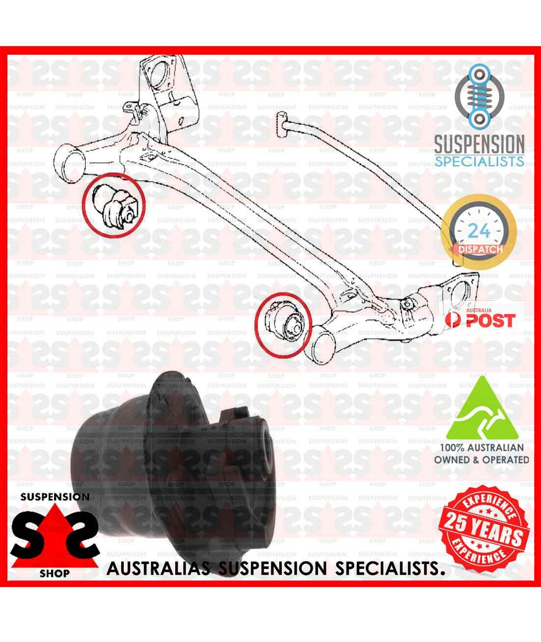 Rear Axle Bushing, Axle Beam Suit TOYOTA Corolla (_E12_) 1.8 VVTL-i TS ...