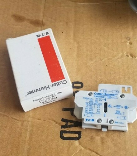 Eaton Cutler Hammer C320KGS1 Freedom Side Mount Auxiliary Contact | eBay