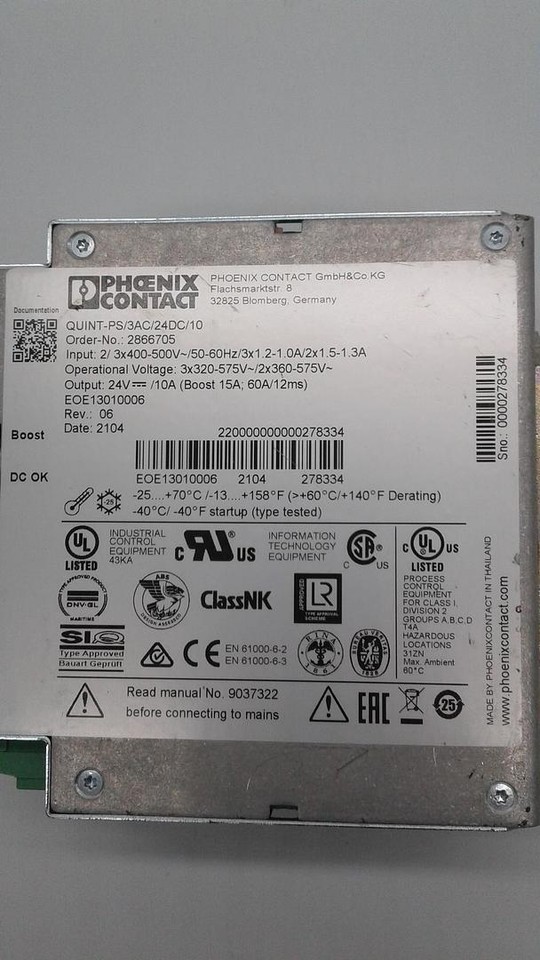 Phoenix Contact Quint Power 2866705 | eBay