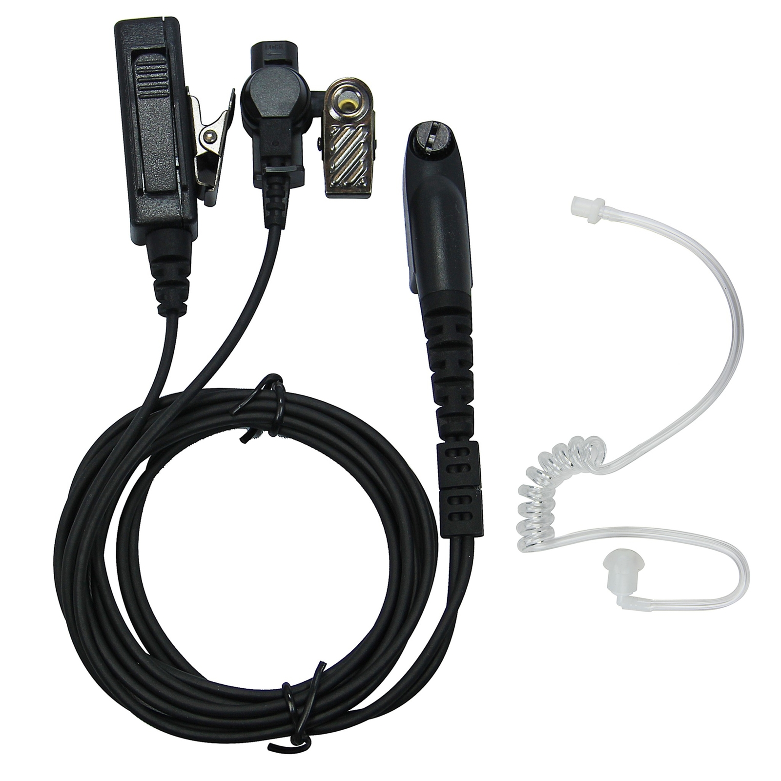 2-Wire Headset Earpiece PTT Mic for MOTOROLA M3 EX500 EX600 GP328 ...