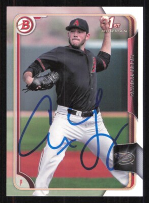 ALEX YOUNG Autograph Baseball card auto ARIZONA DIAMONDBACKS | eBay
