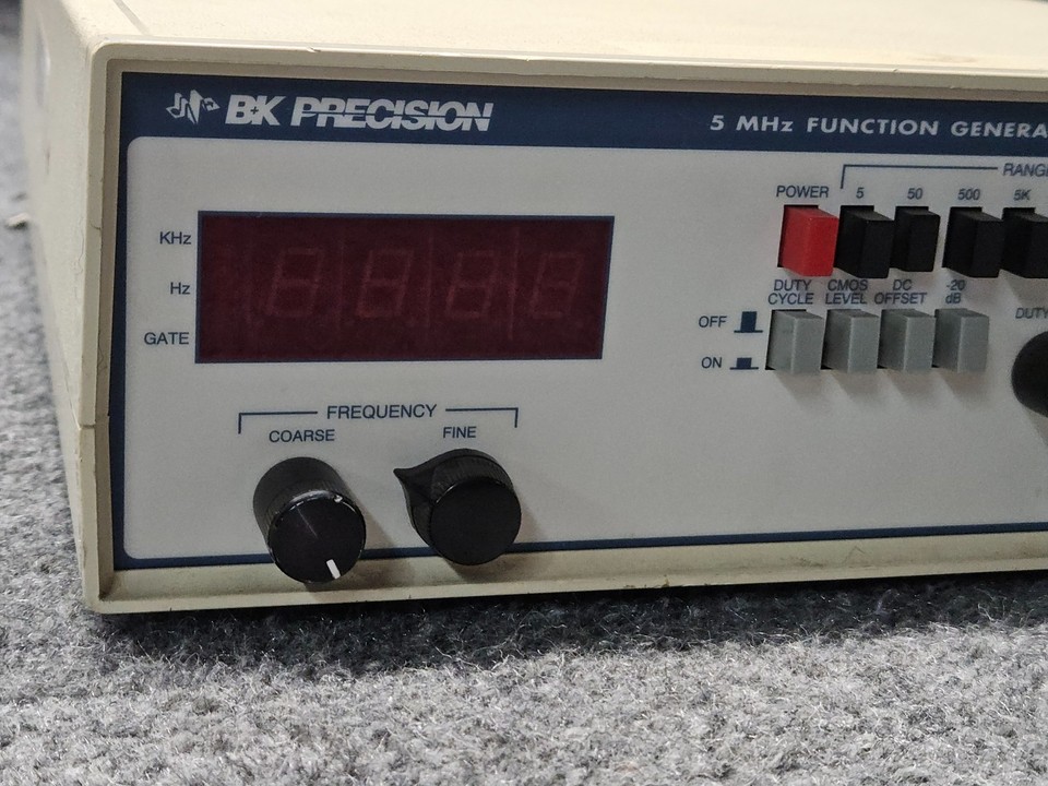 BK Precision 4011 5MHz Function Generator Benchtop/Desktop B&K System ...