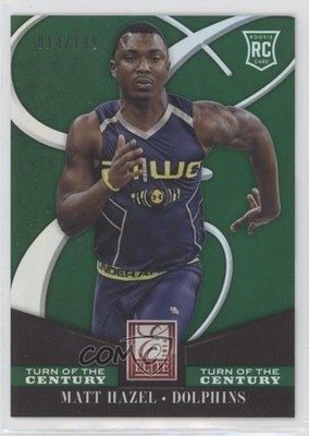 2014 Panini Elite Rookie Turn of the Century /199 Matt Hazel #170 ...
