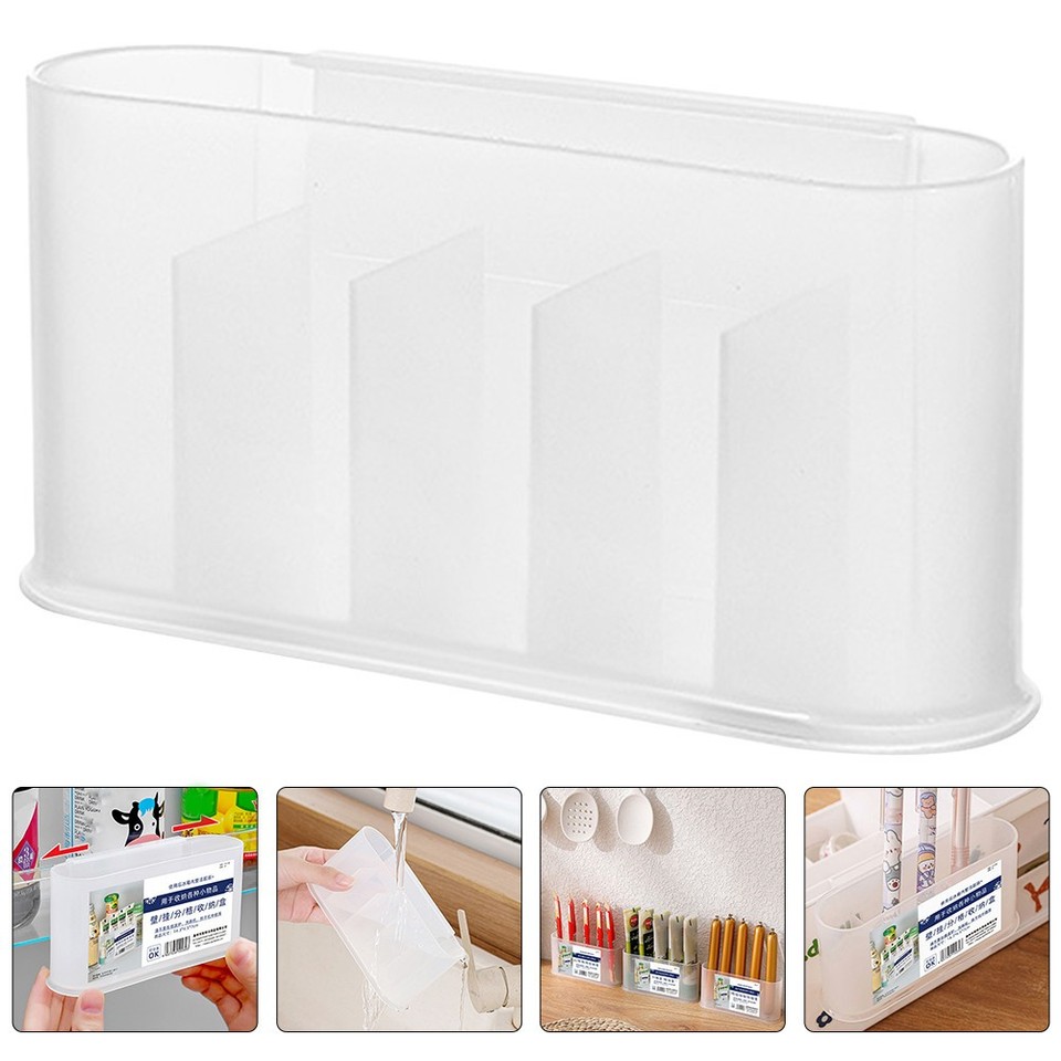 2 Pcs Refrigerator Side Door, Storage Box Fridge Accessories Containers ...