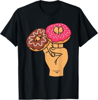 Two In The Pink One In The Stink Funny Shocker Dirty Donuts Unisex T ...